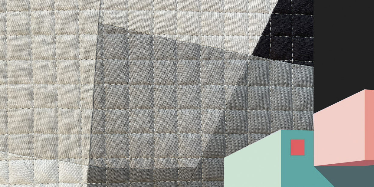 Carolina Oneto Embracing Minimalism: Creating Striking Quilts with Negative Space